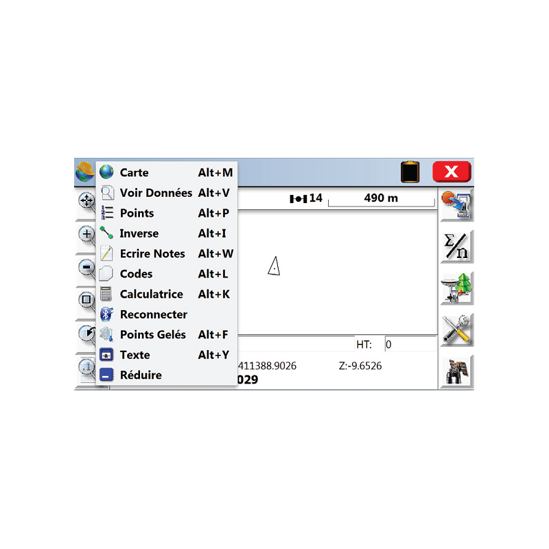 Logiciel Carlson SurvPC GNSS